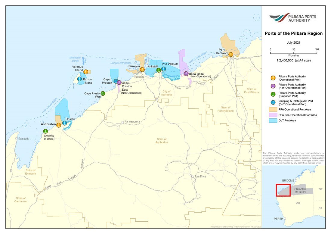 Port Maps - Pilbara Ports Authority