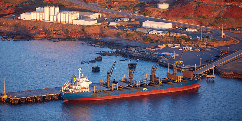 Port of Dampier - Pilbara Ports Authority